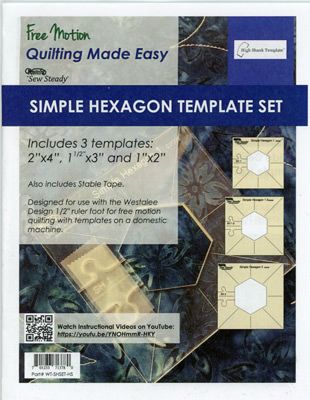 Westalee Ruler Hexagon Set | The Cotton Patch