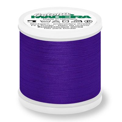 Madeira Cotona 30 Thread: #645 Dark Purple 200m Cotton UK