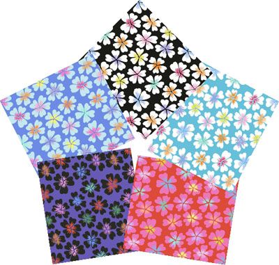Kaffe Fassett Collective Petals Flower Fat Quarter Pack