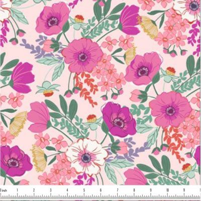 Wandering Fabric Stephanie Organes Felicity Blush
