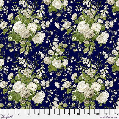 A Celebration of Sanderson fabric: Stapleton Park Small Indigo