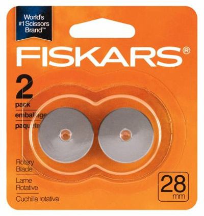 Fiskars 28mm Rotary cutter Blades UK