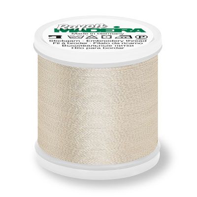 Madeira Rayon 40 Embroidery Thread 1082 Ivory UK