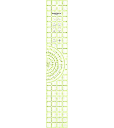 Omnigrip 4 x 24 Inch Protractor Patchwork Ruler UK