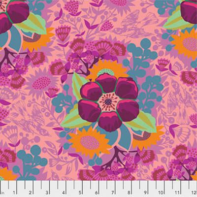 Anna Maria Horner Hindsight Fabric: Piecework Rose for Free Spirit