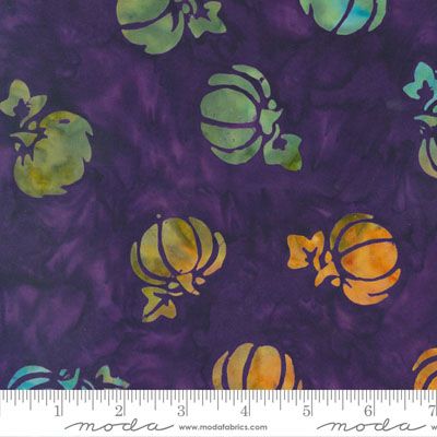 Bonfire Batik fabric: Moda Seed Pods Amethyst
