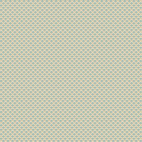 Lighthouse Blue fabric: Lacey, Sand