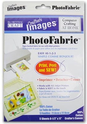 Photo Fabric Crafter's Canvas (5 sheets) from Blumenthal Craft