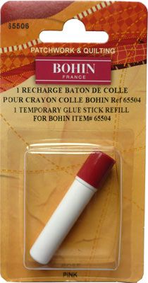 Bohin Glue Pen Refill Of 1 Pink