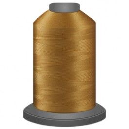 Glide 450 Trilobal Poly Thread 5000m Cone #27407 Military Gold by filtec