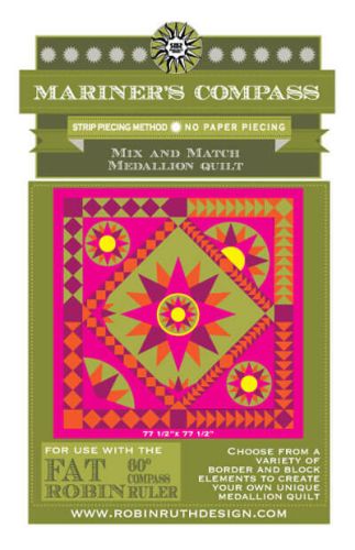 Fat Robin Mix & Match Medallion Quilt Pattern from Robin Ruth Designs