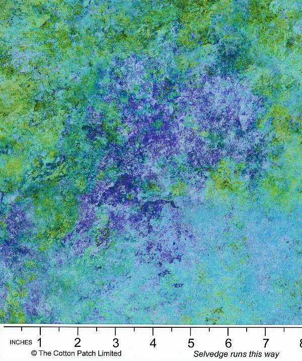 Celtic Roots fabric: Texture Blue Linda Lucovico Northcott Fabrics UK