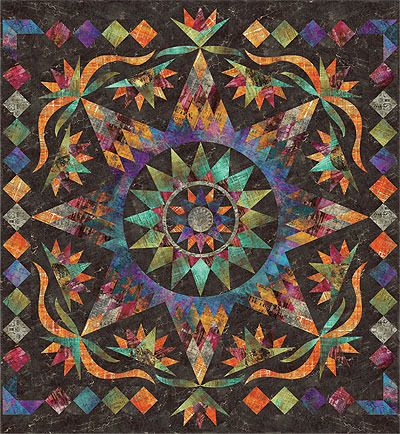 Tarnished Star Quilt kit by Robin Ruth Designs Tim Holtz