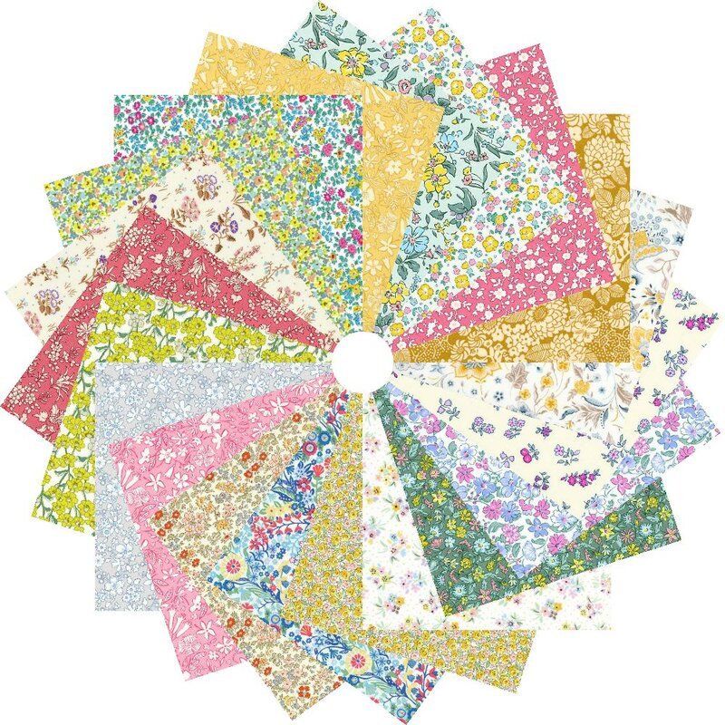 Liberty Florals Pastels 10" Patchwork Palette