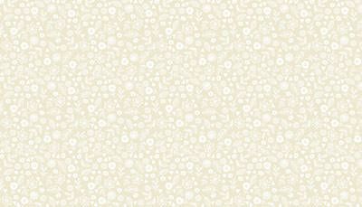 Makower Essentials Doodle Ditzy Light Cream
