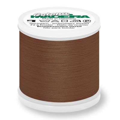 Madeira Cotona 30 Thread: #678 Coffee Brown 200m Cotton UK