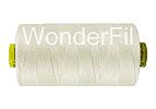 Wonderfil Spagetti Thread: 12wt 3 ply 100% Cotton. 400m Spool Ecru